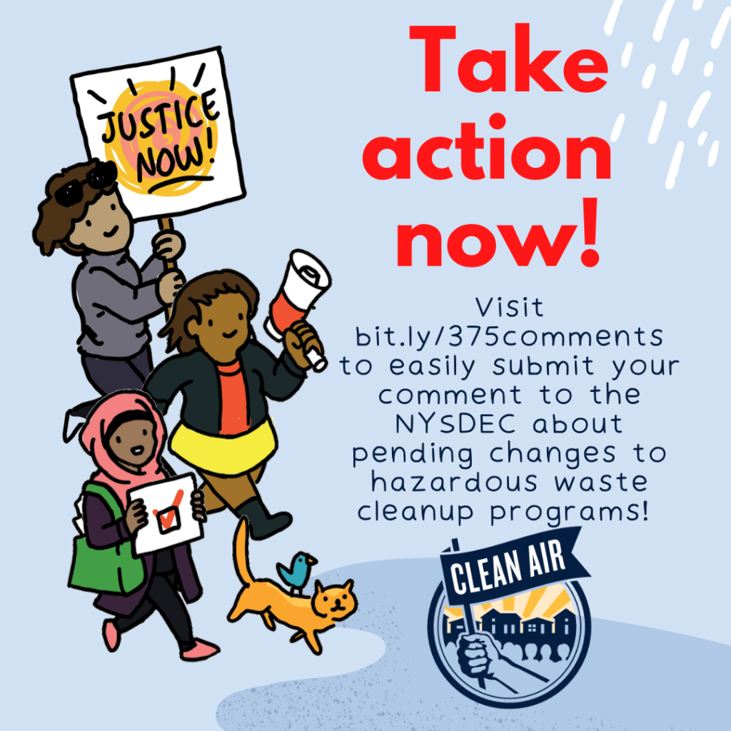 Action Alert: NYSDEC Public Hearings on Brownfield Cleanup Program ...